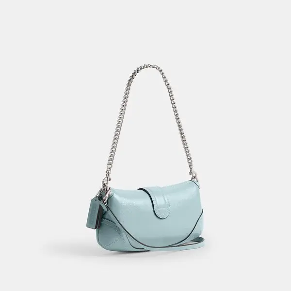 Coach Soho Bag 25 - Silver/Light Blue | Editorialist